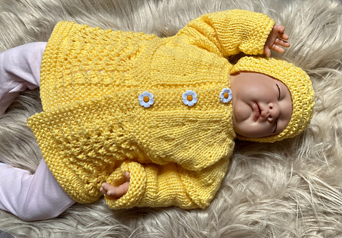 Ravelry: Old Shale Lace Baby Top and Cardigan pattern by marianna mel