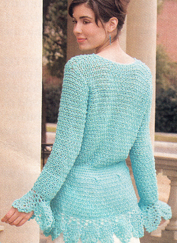 Ravelry: Pineapple Lace Duster pattern by Bendy Carter