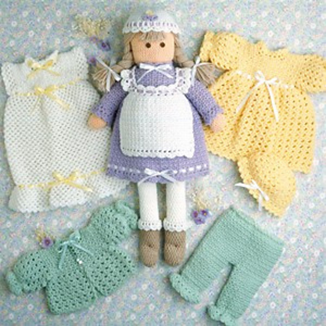 Ravelry: Samantha Doll pattern by Anne Halliday