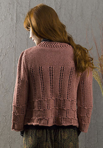 Ravelry: Baton Rouge Cropped Jacket pattern by Melissa Matthay