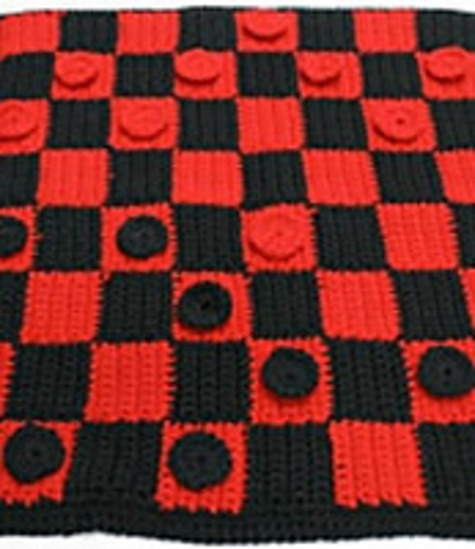 Ravelry: Checkers Board Game pattern by Judy Hice