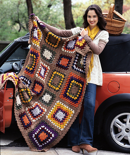 Ravelry: Mosaic Granny 'ghan pattern by Katherine Eng