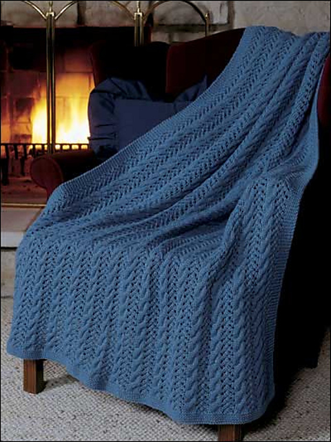 Ravelry: Eyelet Lace Afghan pattern by Shari Haux