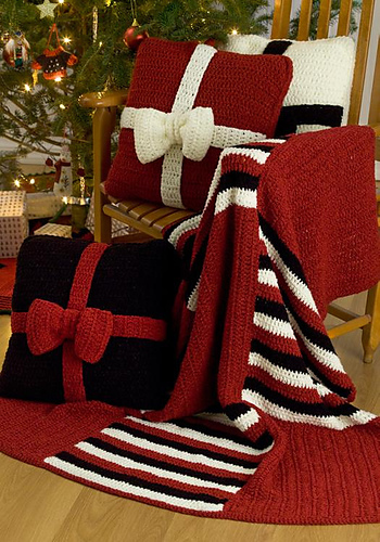 Ravelry: Presents Crochet Throw pattern by Brenda Stratton