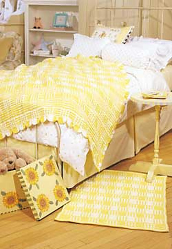 Ravelry: Pretty Woven-Look Rug pattern by Patons