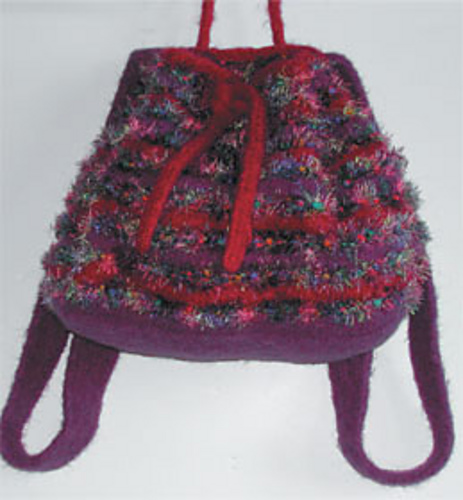 Ravelry: Felted Backpack pattern by Classic Elite