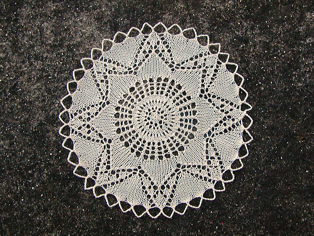 Ravelry: Eight-pointed Star Doily 11 pattern by Knitting Fool