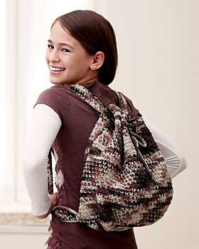 Ravelry: Camo Backpack pattern by Bernat Design Studio