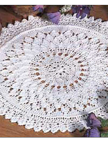 Ravelry: Lace Leaf Doily pattern by Peg Gorman