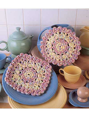 Ravelry: Spring Trivets pattern by Jennifer Christiansen McClain