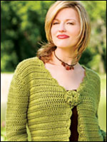 Ravelry: Spring Green Sweater pattern by Joy M. Prescott