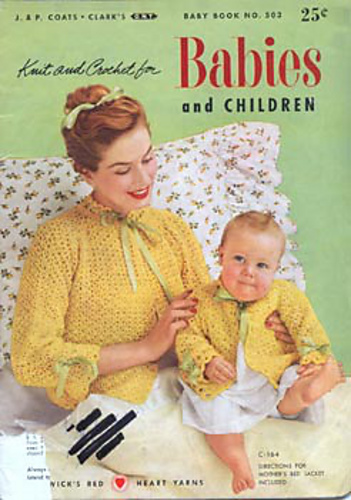 Ravelry: Coats & Clark O.N.T. No. 503, Knit and Crochet for Babies and ...