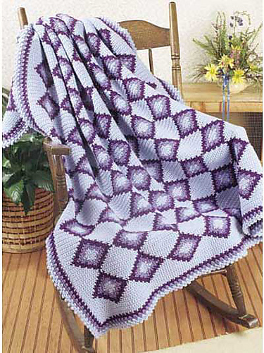 Ravelry: Royal Diamond Afghan pattern by Patricia Mettille