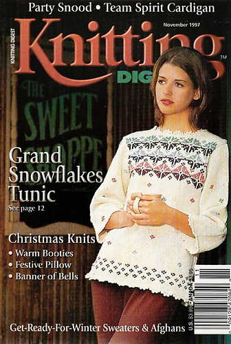 Ravelry: Knitting Digest Magazine, Vol. 19 No. 6, November 1997 - patterns