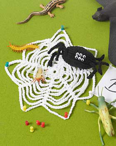 Ravelry: Spider & His Web pattern by Lily / Sugar'n Cream