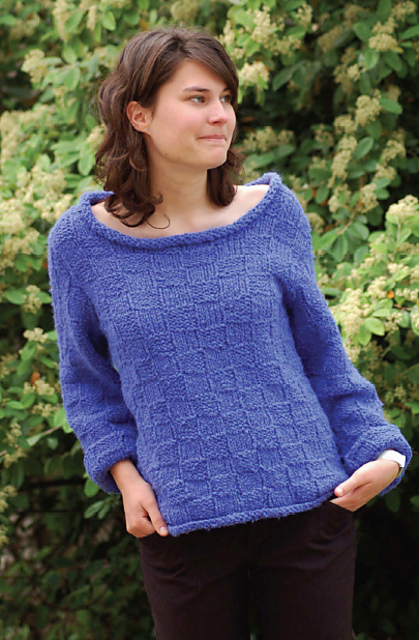 Ravelry: Basket Weave Sweater pattern by Susie Bonell