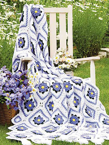 Ravelry: Purple Mums pattern by Brenda Stratton