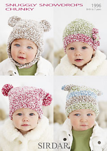 Ravelry: Sirdar 1996, Snuggly Snowdrops Chunky - patterns