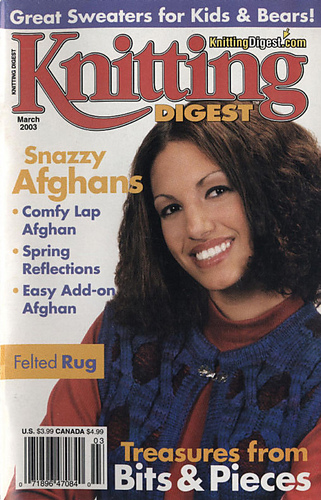 Ravelry: Knitting Digest Magazine, Vol. 25 No. 2, March 2003 - patterns