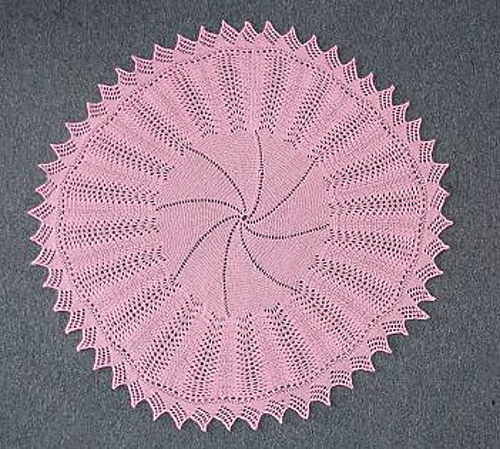 Ravelry: Panda Silk Lace Circular Shawl pattern by Crystal Palace Yarns