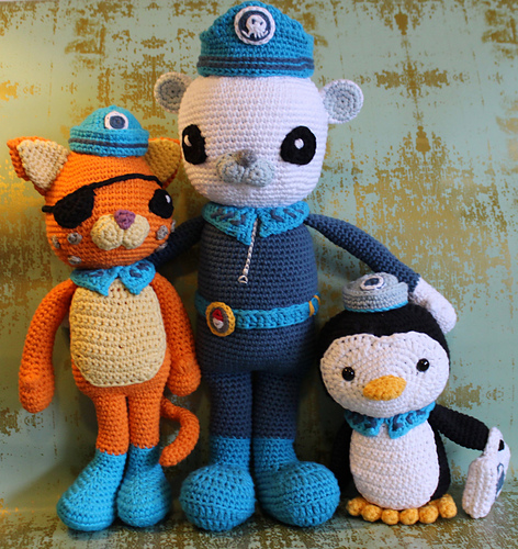 Ravelry: Octonauts Kwazii pattern by Jo Blair