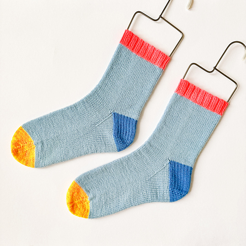 Ravelry: Basic Magic Loop Socks pattern by Mirjam Molenbeek