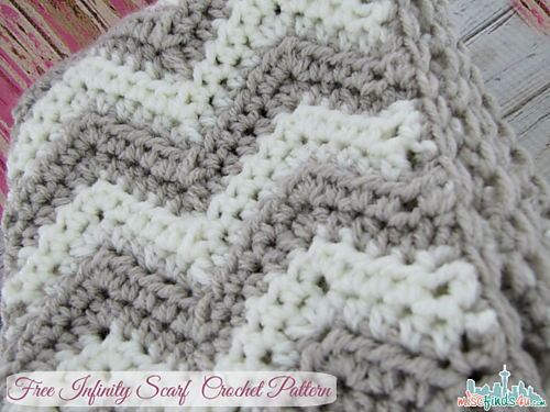 Ravelry: Chevron Infinity Scarf pattern by Connie Ott