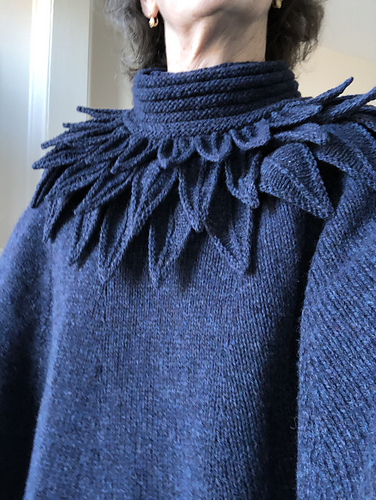 Ravelry: Raven Poncho pattern by Alice Starmore