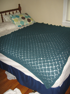 Ravelry: stitch-please's Spider Lace Afghan