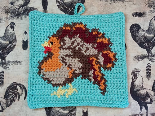 Ravelry: Turkey Potholder/Dishcloth pattern by Misty Roberts