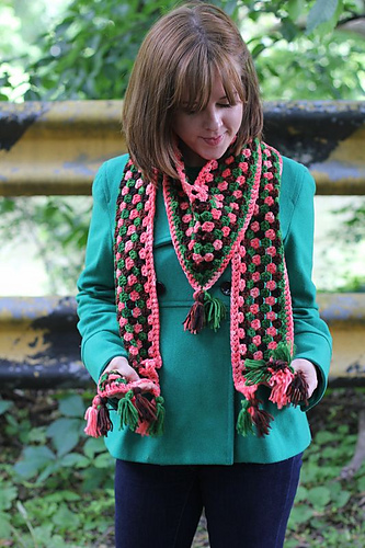 Ravelry: County Fair Scarf pattern by Claire A. Denny