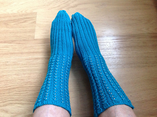 Ravelry: Phoenix Tears Socks pattern by Elizabeth Ravenwood