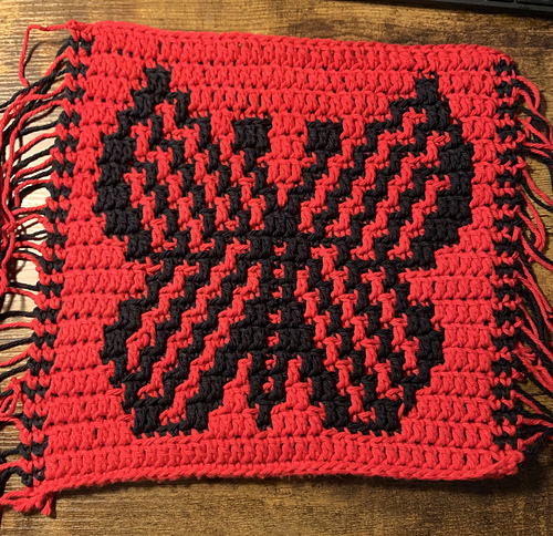 Ravelry: Butterfly 10 Mosaic Square pattern by Lynette Kosar