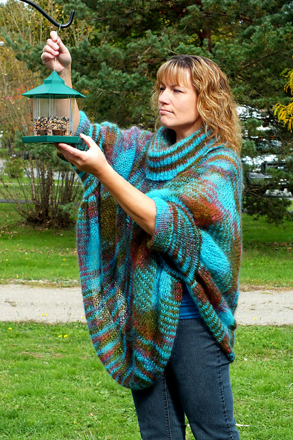 Ravelry: Side To Side Poncho 204 pattern by Michelle Porter