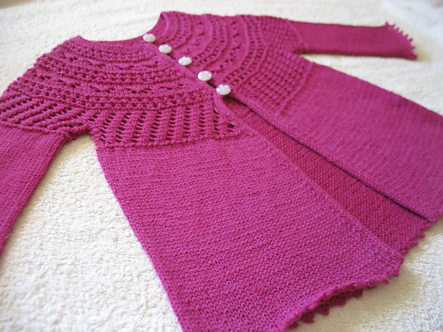 Ravelry: miyayo's Butterflies on Mulberry Cardi