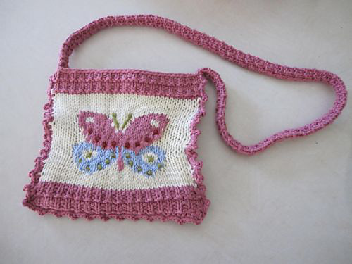 Ravelry: Butterfly Bag pattern by Lucinda Guy