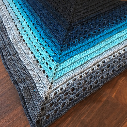 Ravelry: Ebb and Flow Shawl pattern by Sweet Pea and Sparrow