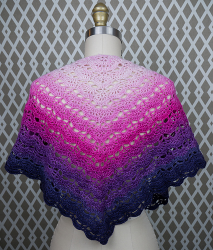 Ravelry: Sugar Plum Shawl pattern by Rachy Newin