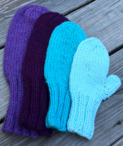Ravelry: Very Basic Chunky Mittens pattern by Michelle Kupfer