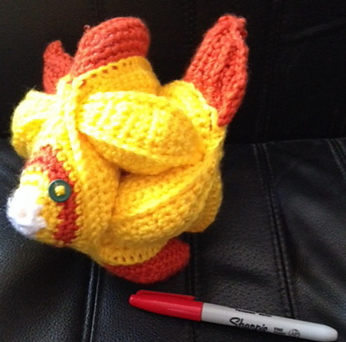 Ravelry: mlmoharos' Amish Fin the Fish (Fin the Fish by Dedri Uys)