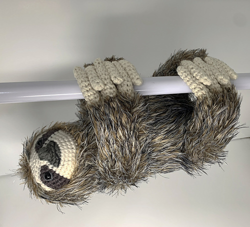 Ravelry: Hanging Crocheted Sloth pattern by WeLove Hooking