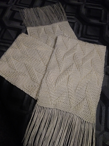 Ravelry: La Marsica Scarf pattern by Maria Bruni