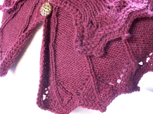 Ravelry: Collared Knitted Capelet pattern by Rebecca Harmon