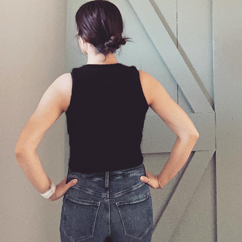 Ravelry: Roll Neck Tank pattern by Hannah Singleton