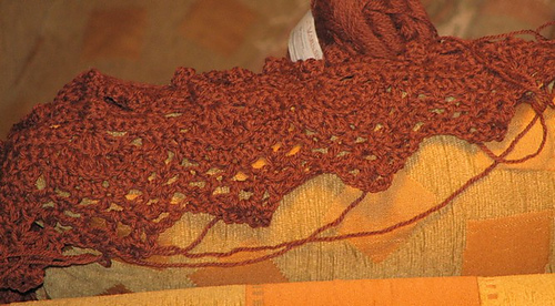 Ravelry: mng's Rustic Craggy Shawl