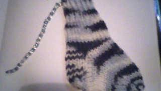 Ravelry: Sock Bookmark and Keyring pattern by Lauraine's Crafts