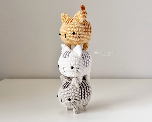Ravelry: Chibi Cat Tabby pattern by MochiCrochi Crochet
