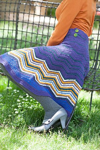 Ravelry: Asquint Skirt pattern by Annie Modesitt
