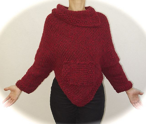 Ravelry: Flower-Power Poncho pattern by Marianne Mueller
