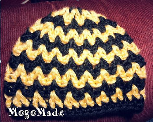 Ravelry: Zig Zag Zoom Beanie pattern by Jennifer McMurry